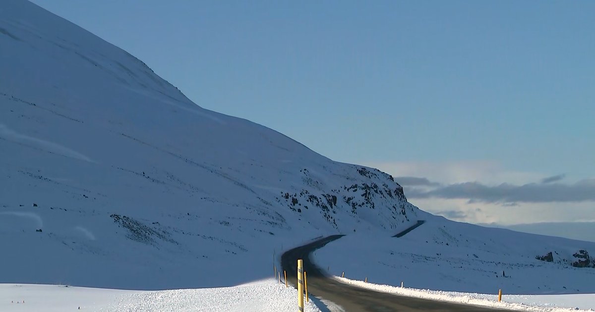 Ók inn í snjóflóð við Ólafsfjarðarmúla - RÚV.is