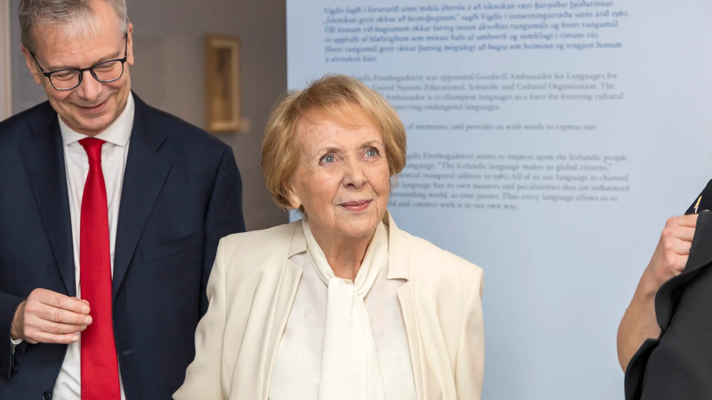 Vigdís Finnbogadóttir is 95 today - RÚV.is