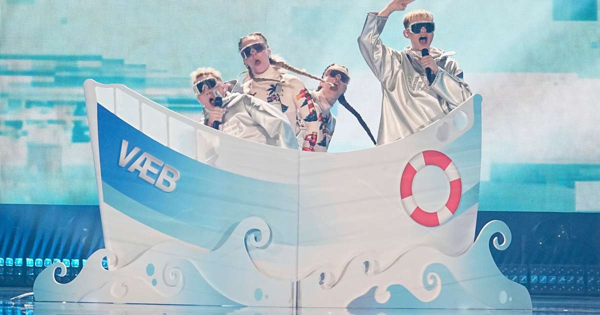 Sjáðu flutning VÆB í Eurovision - RÚV.is