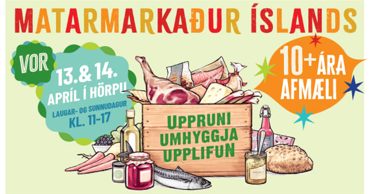 Icelandic Food Market back at Harpa this weekend - RÚV.is