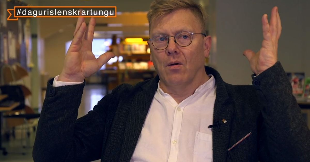 Íslenskan er eins og Lego-kubbar - RÚV.is