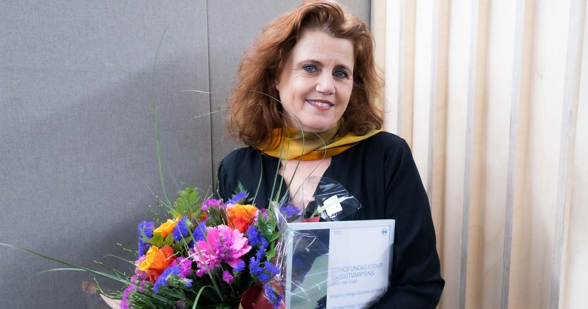 Kristín Helga fær viðurkenningu rithöfundasjóðs RÚV - RÚV.is