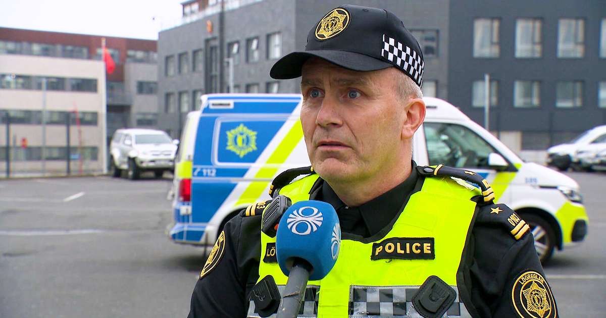 Chief inspector: "We as a society must draw boundaries" - RÚV.is